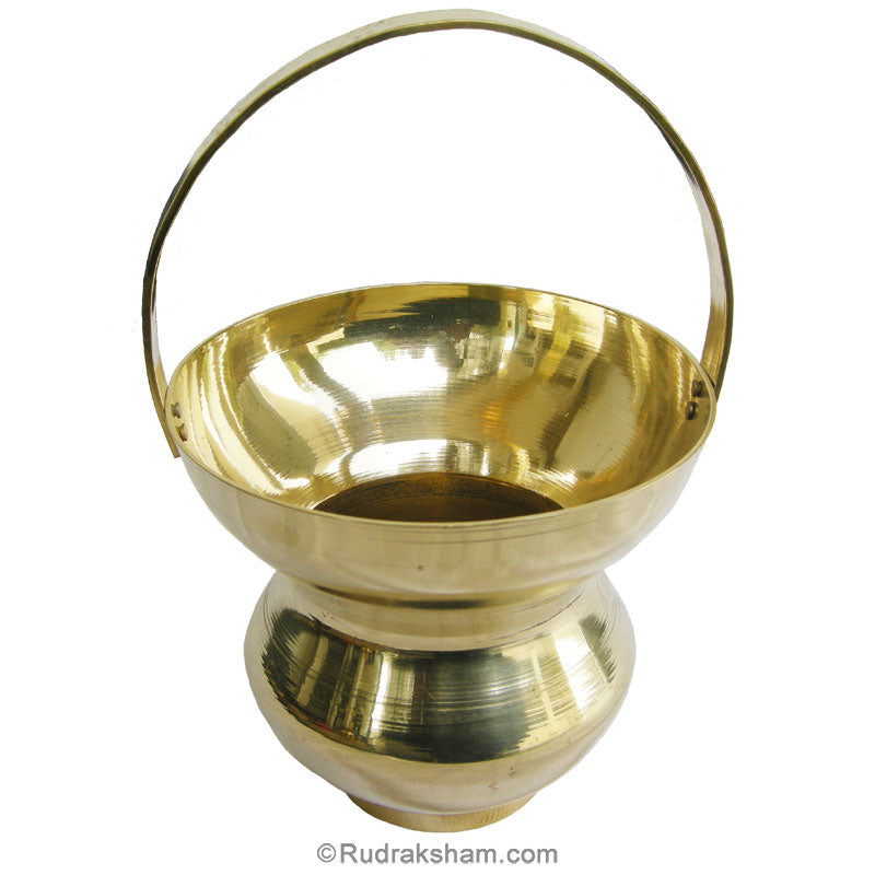 Big Brass Kamandal, Kamandalam, Kamandalu for sadhu, Saints and Yogis ...